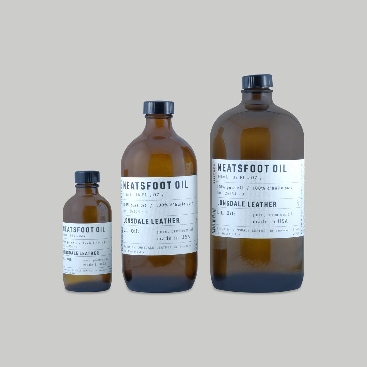 L.L. | Pure Neatsfoot Oil – Lonsdale Leather