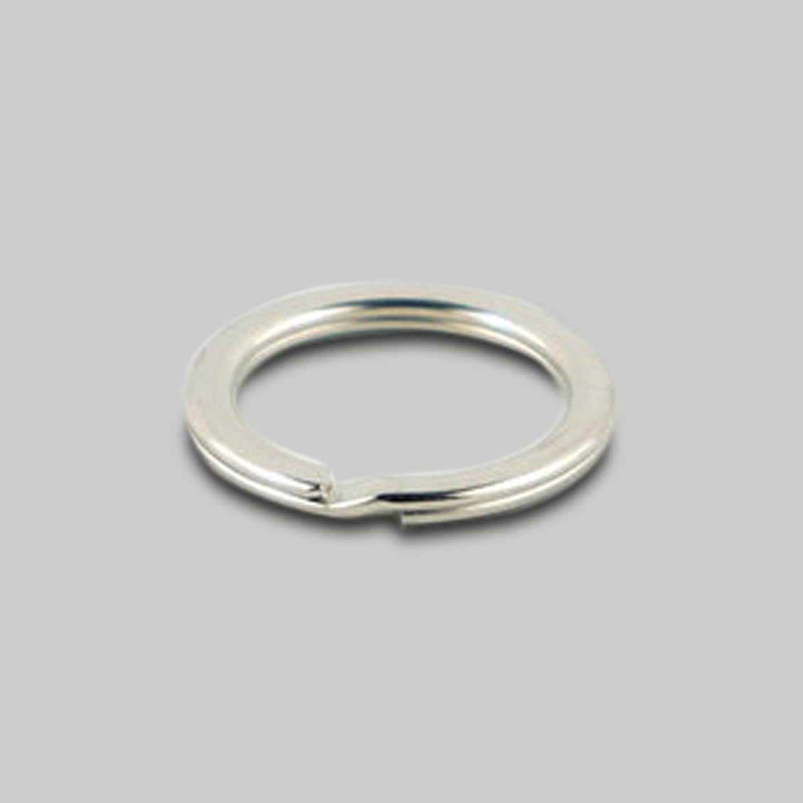 Flat Edge Split Ring / 2 colours – Lonsdale Leather